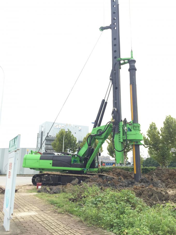 Sewa Peralatan Piling Warna Hijau Compact Pile Driver Machine, Diameter ...